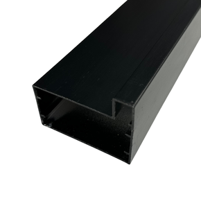 PC010 Perfil de alumínio montante de portão búzios - 6 metros de comprimento - Bogoni Alumínios