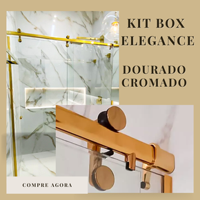 Kit box Elegance Oblongo F1- Bogoni Alumínios