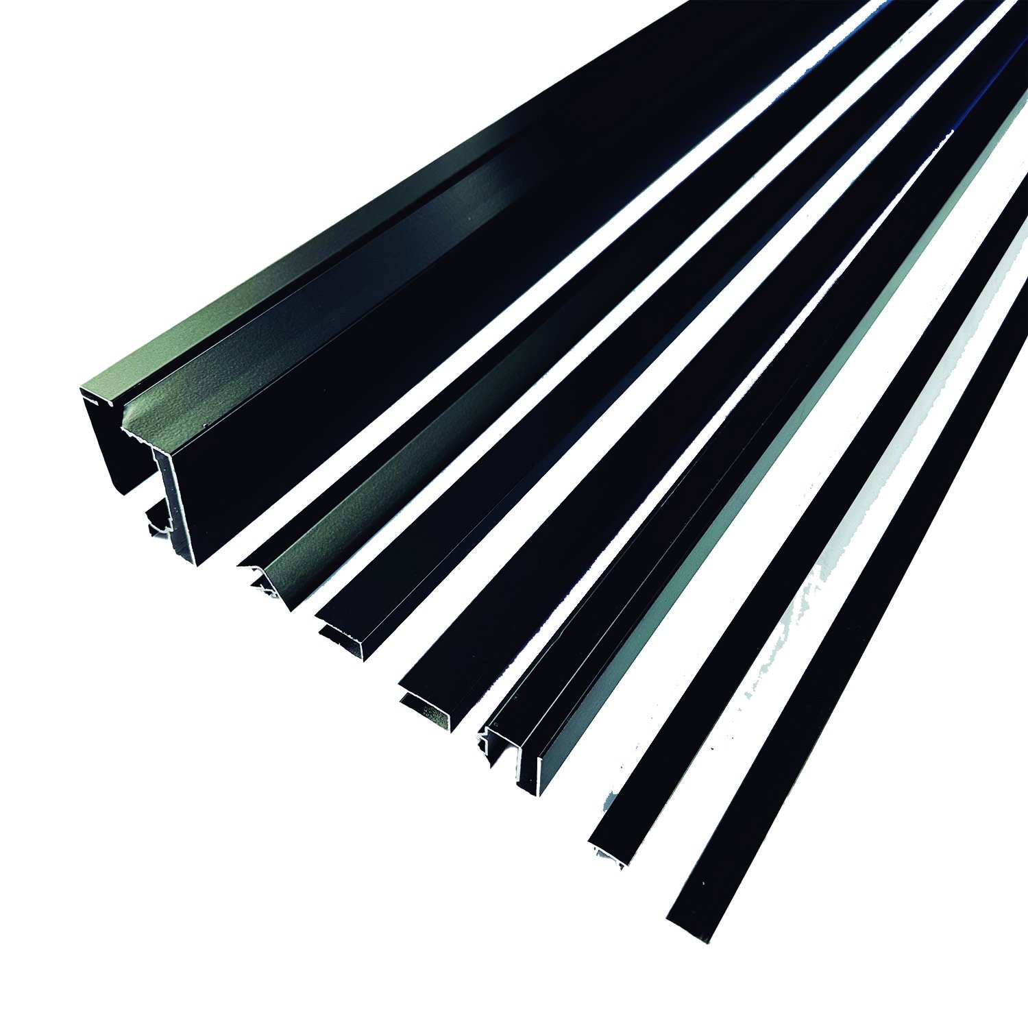 C1Q - Kit box canto trilho reto para banheiro - Bogoni Alumínios