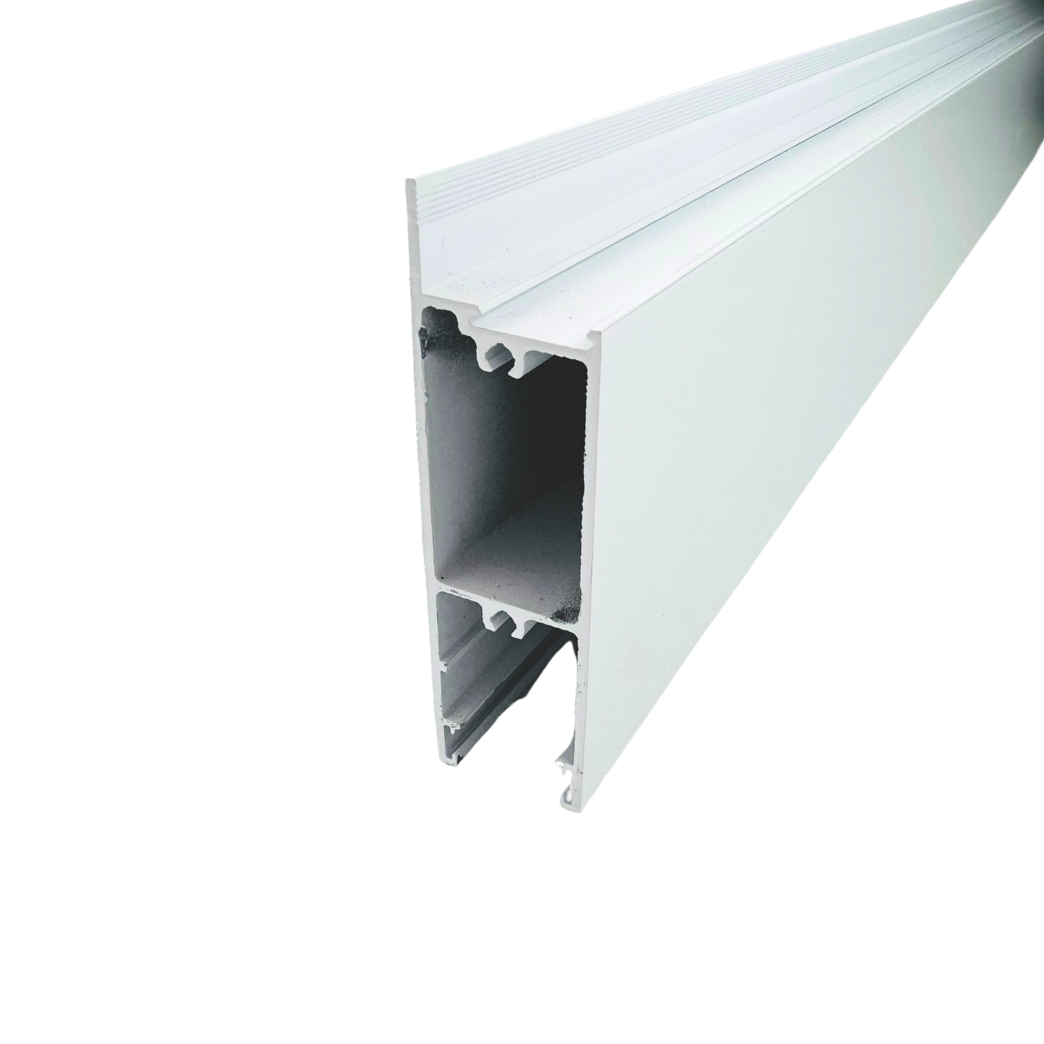 LG007 Perfil de alumínio montante horizontal para Linha Gold - 6 metros - Bogoni Alumínios