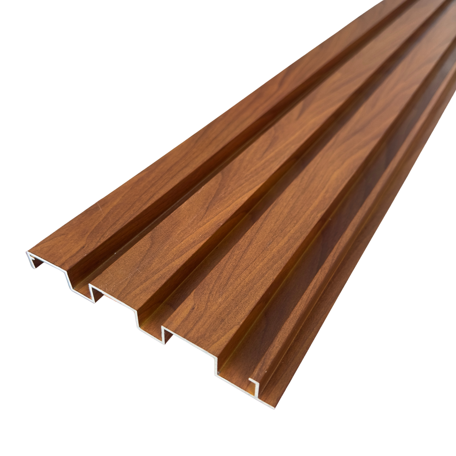 LB015 Perfil Alumínio lambri ripado - 6 metros - Bogoni Alumínios