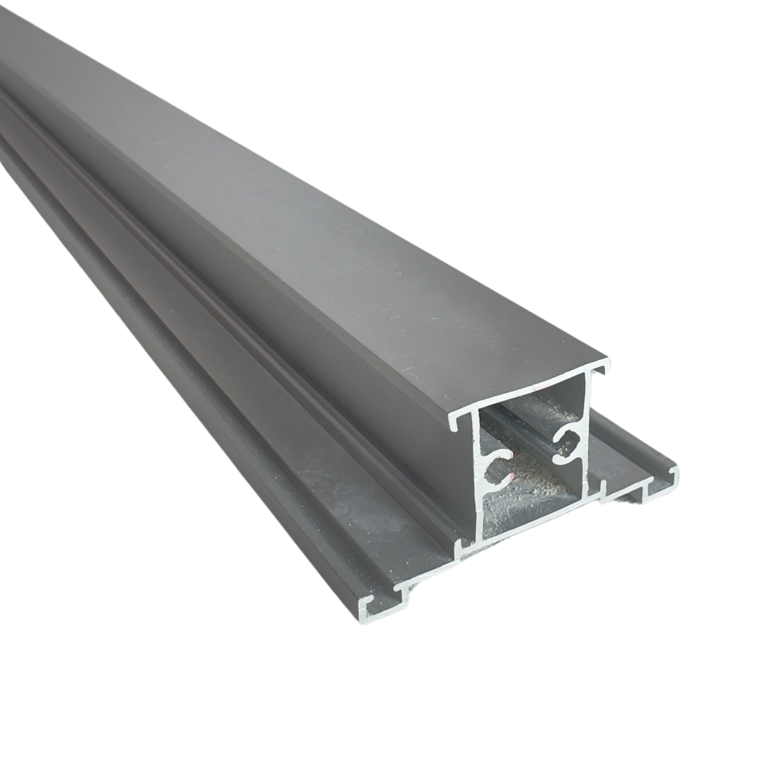 SU086 Perfil de alumínio travessa janela maxim ar linha suprema - 6 metros- Bogoni Alumínios