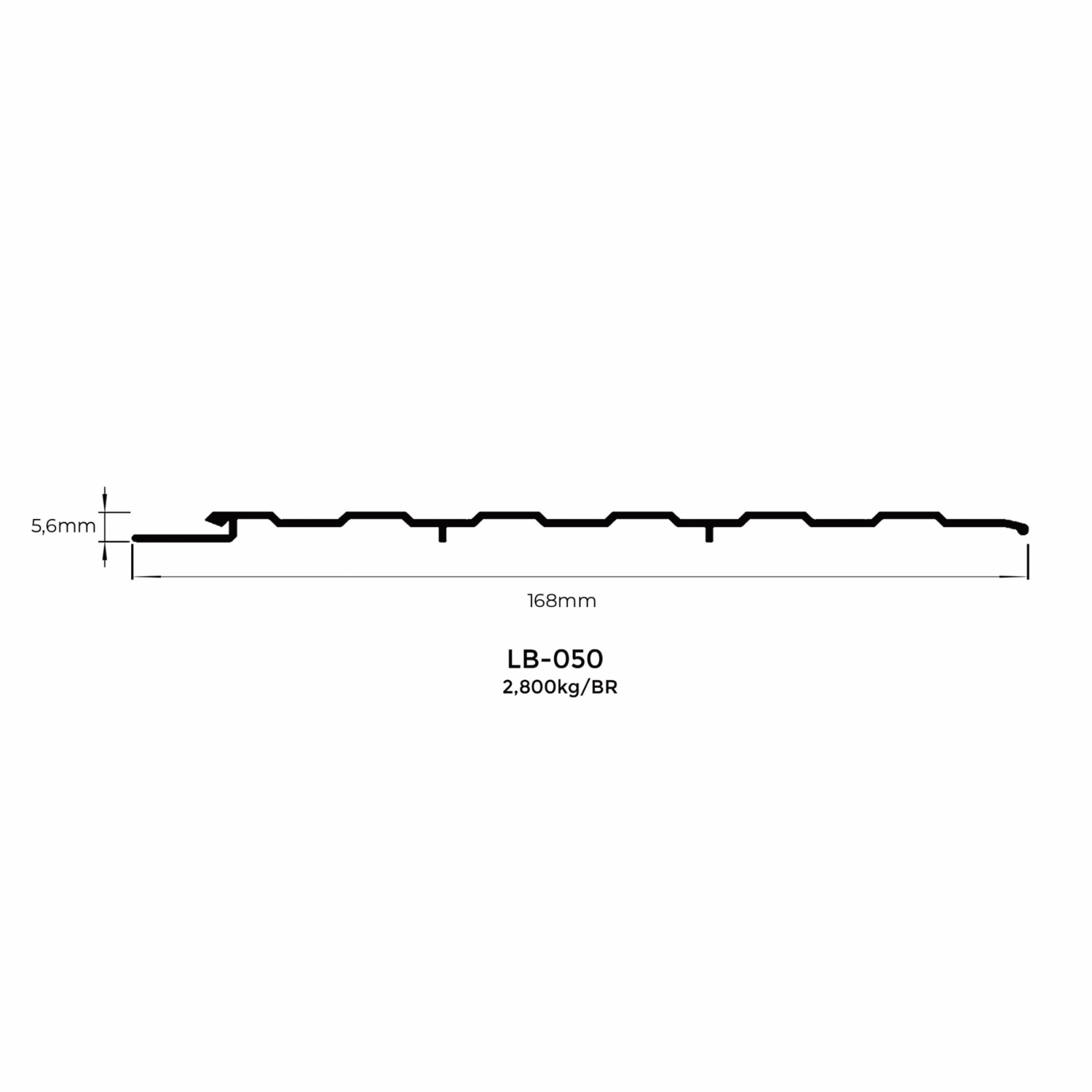 Lambris - Perfil de Alumínio - Bogoni Alumínios